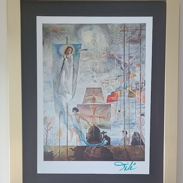 Salvador Dali Signed Lithograph - Etsy