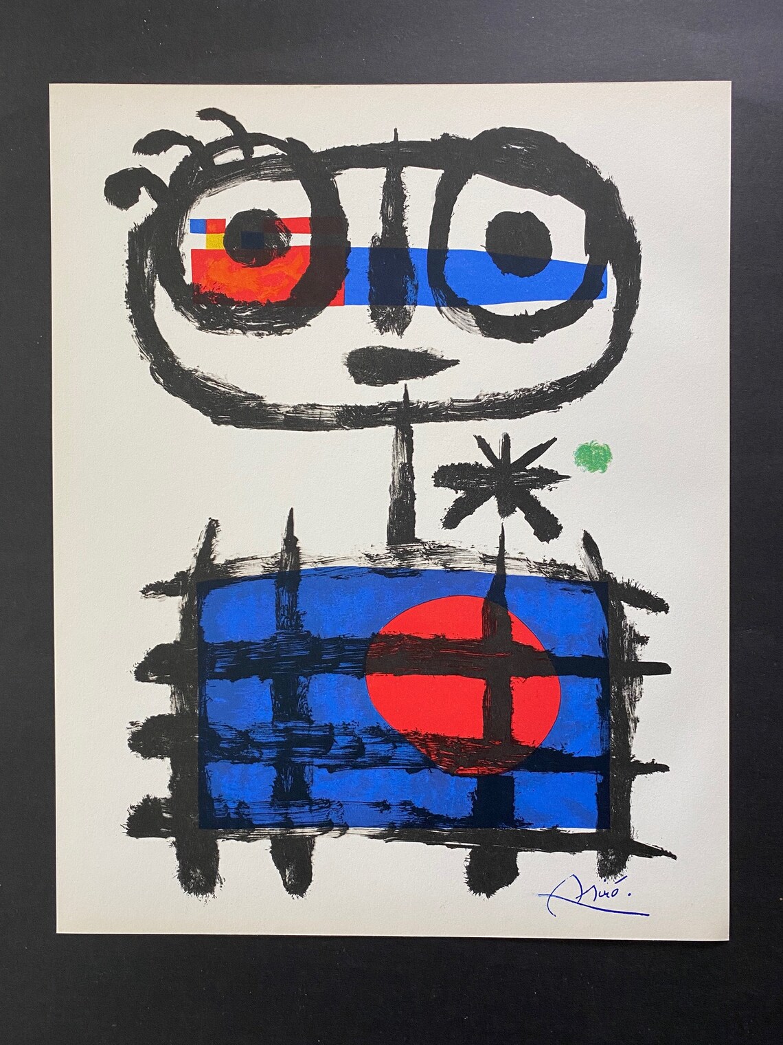 Joan Miro + 1958 Beautiful Signed Print + Buy Now!! - Etsy