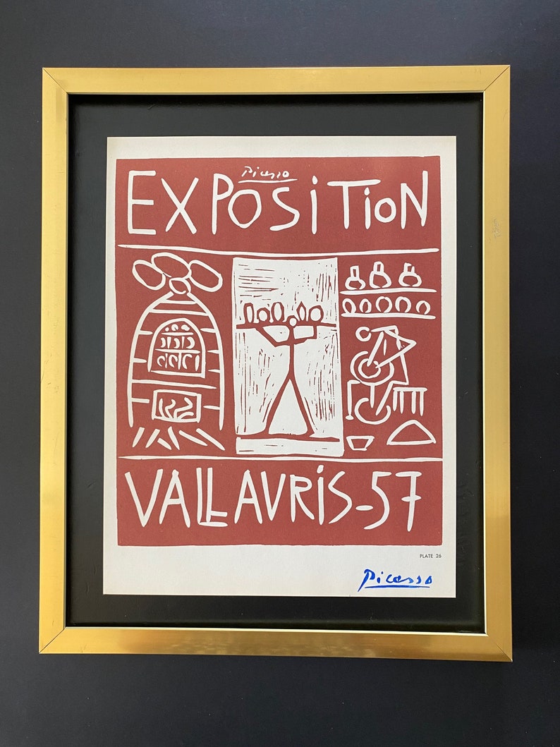 PABLO PICASSO | Vintage 1964 Signed Offset Lithograph | Ltd. Ed ...