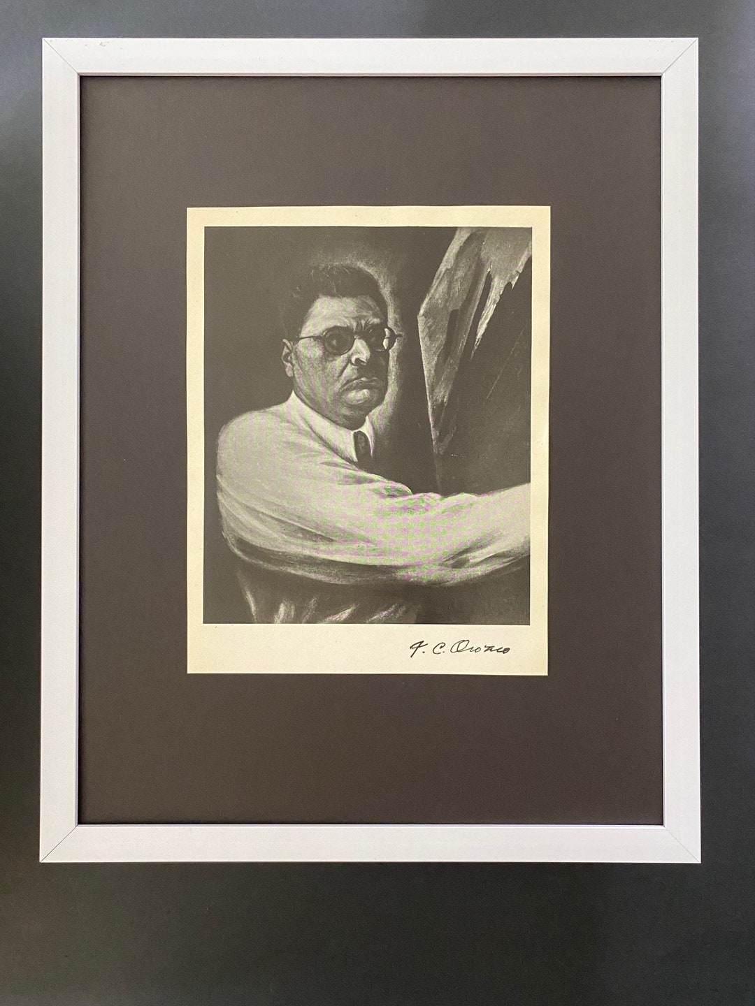 JOSE CLEMENTE OROZCO + Vintage 1942 Signed Print + Brand New Frame ...