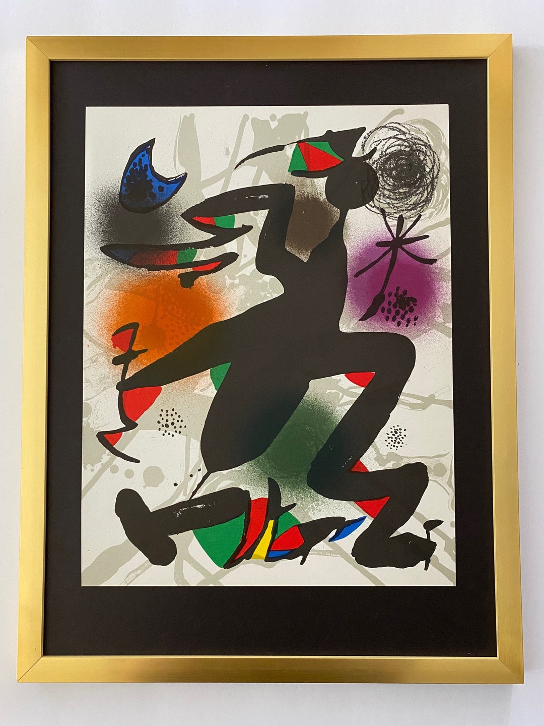 Joan Miró Original Lithography IV From Maeght 1981 + List Price at ...