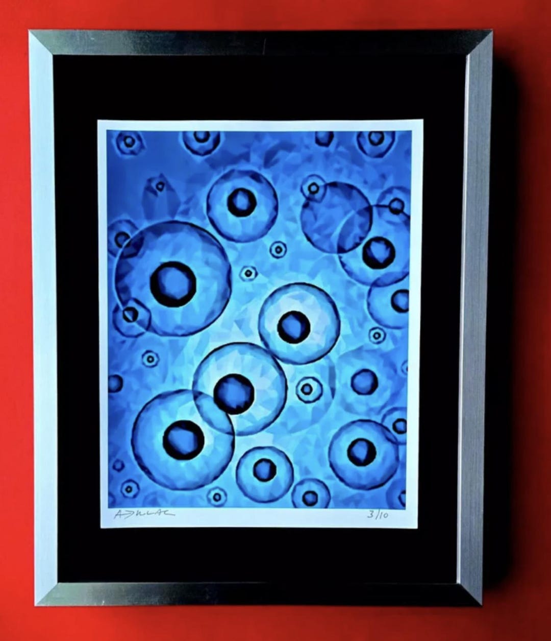 Alexander Dulac | " CELLS of LIFE " Hand Signed Authentic Framed ...