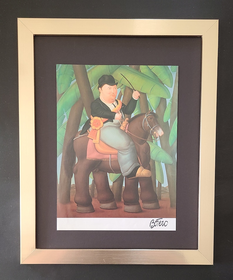 Fernando Botero | Awesome Signed Vintage Print From Colombia | New ...