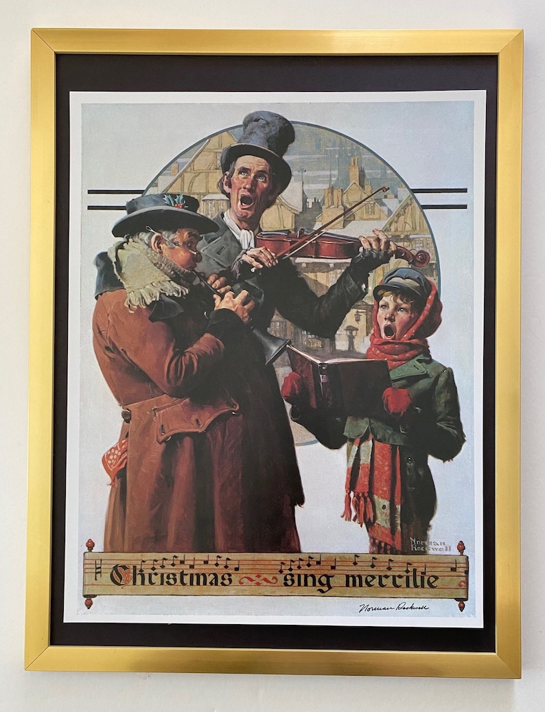 Norman Rockwell + 1970 Signed Print + Buy It Now ! - Etsy