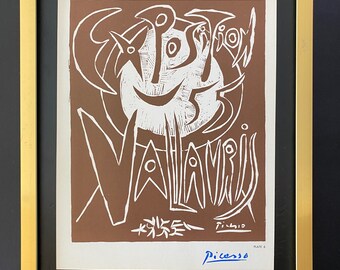 PABLO PICASSO | Vintage 1964 Signed Offset Lithograph | Ltd. Ed ...