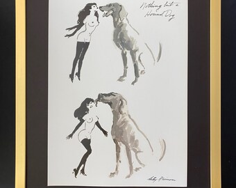 Leroy Neiman FEMLIN PLAYBOY Signed Print Framed - Etsy