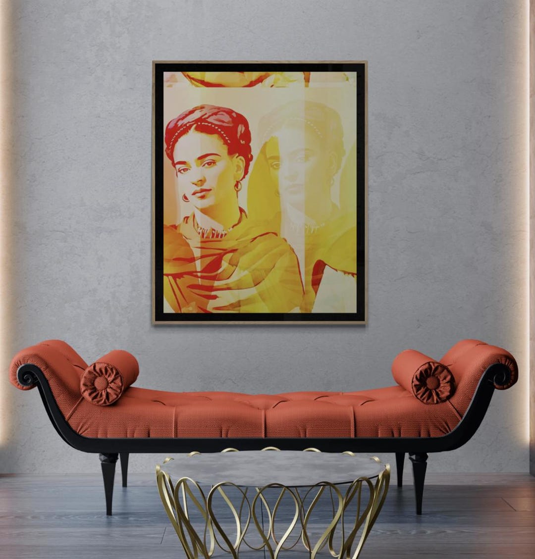 ALEXANDER DULAC | "frida Kahlo" Artist Proof Hand Signed Unframed ...