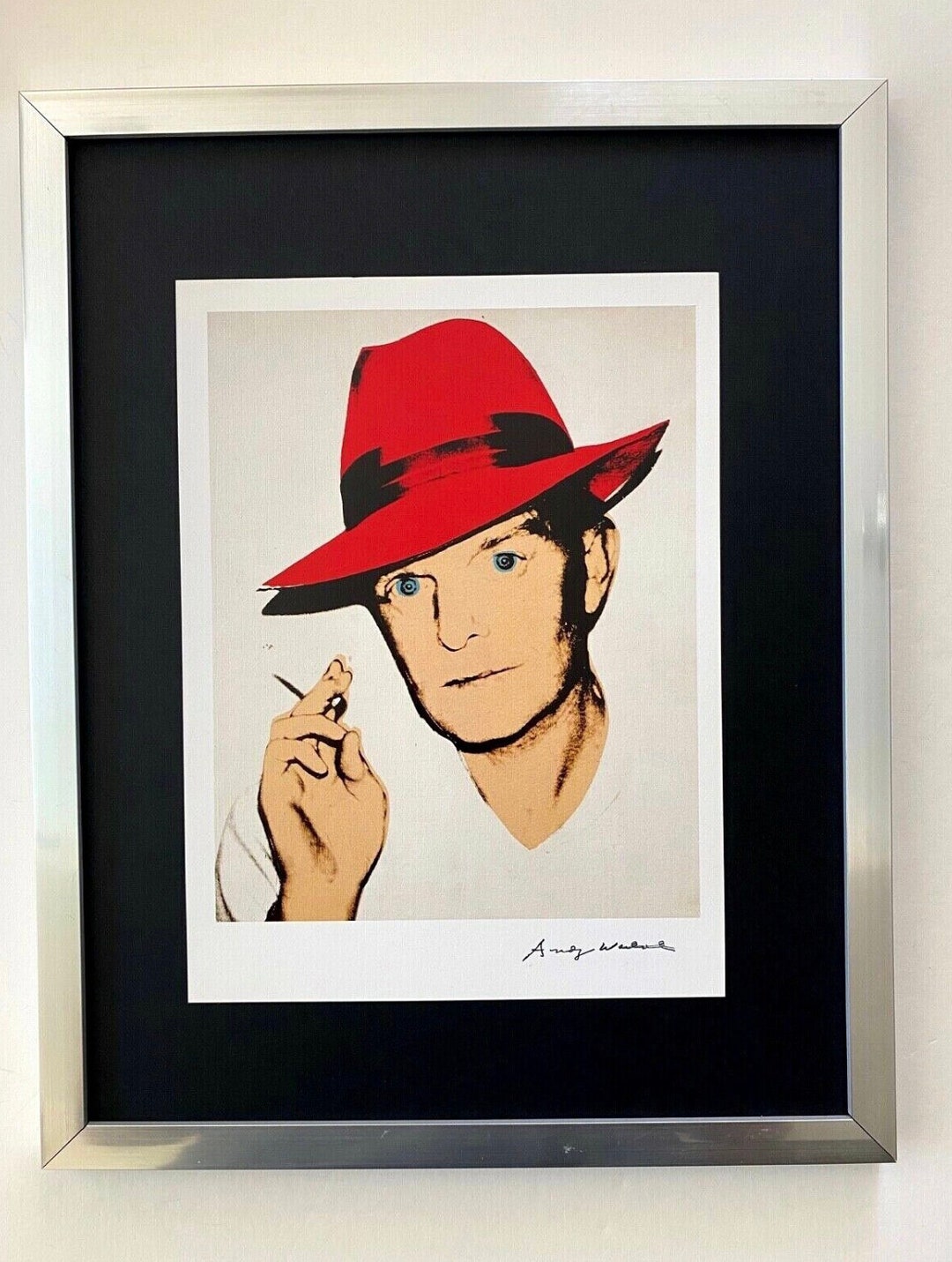 Andy Warhol | Vintage 1984 Truman Capote Print Signed |mounted and ...