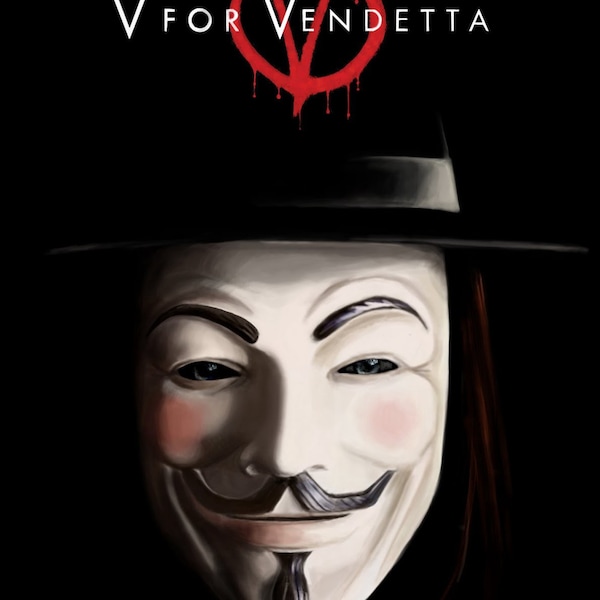 Vendetta Mask - Etsy