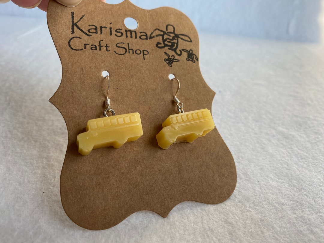 School Bus Earrings Teacher Gift Bus Driver Gift Trending Artist Best ...