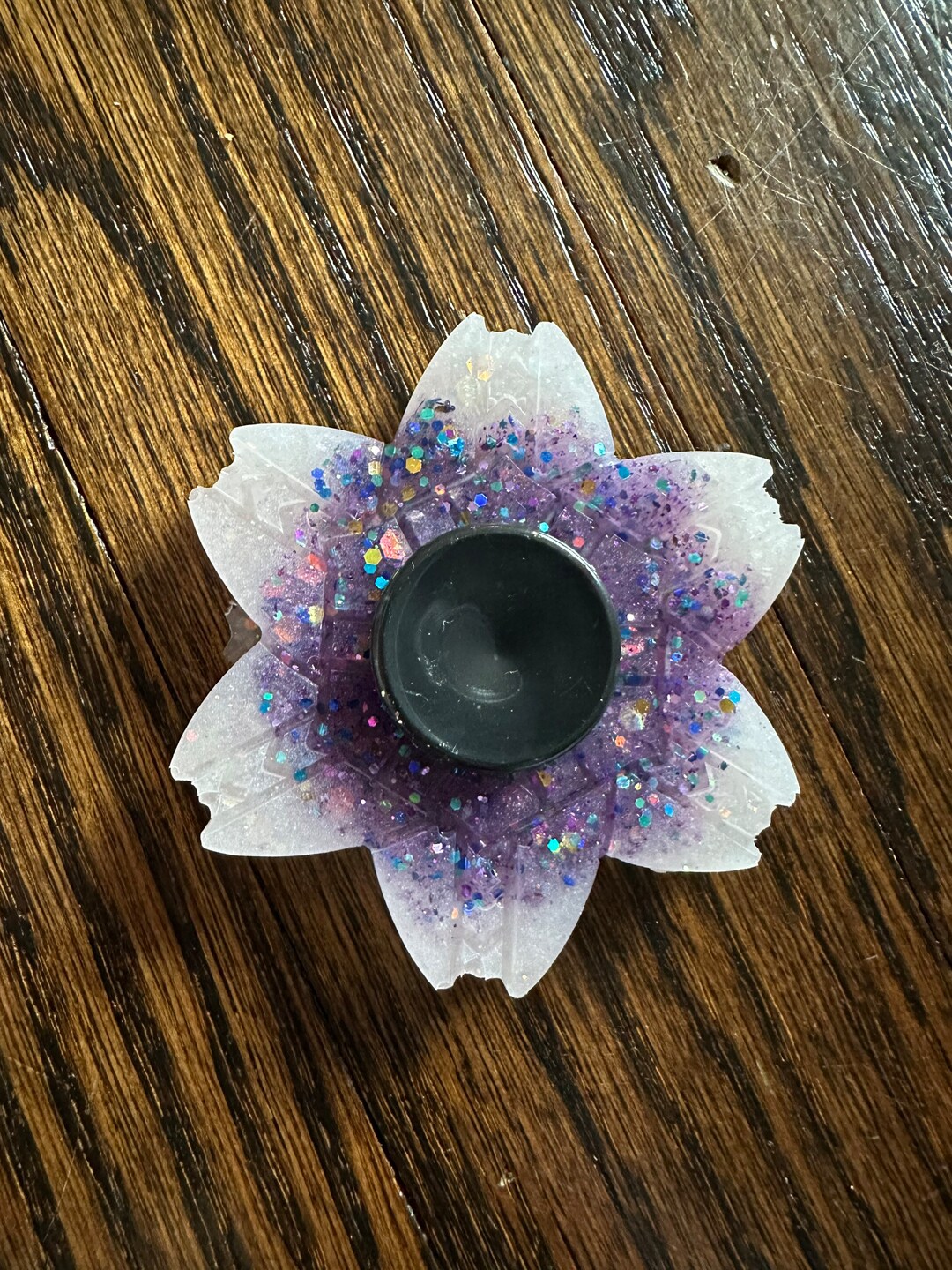 Purple and Pink Glitter Fidget Spinner - Etsy