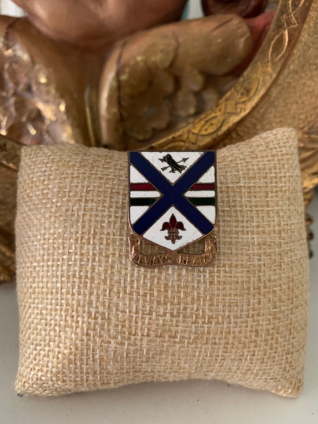 WWII US DI Infantry Crest Pin - Etsy