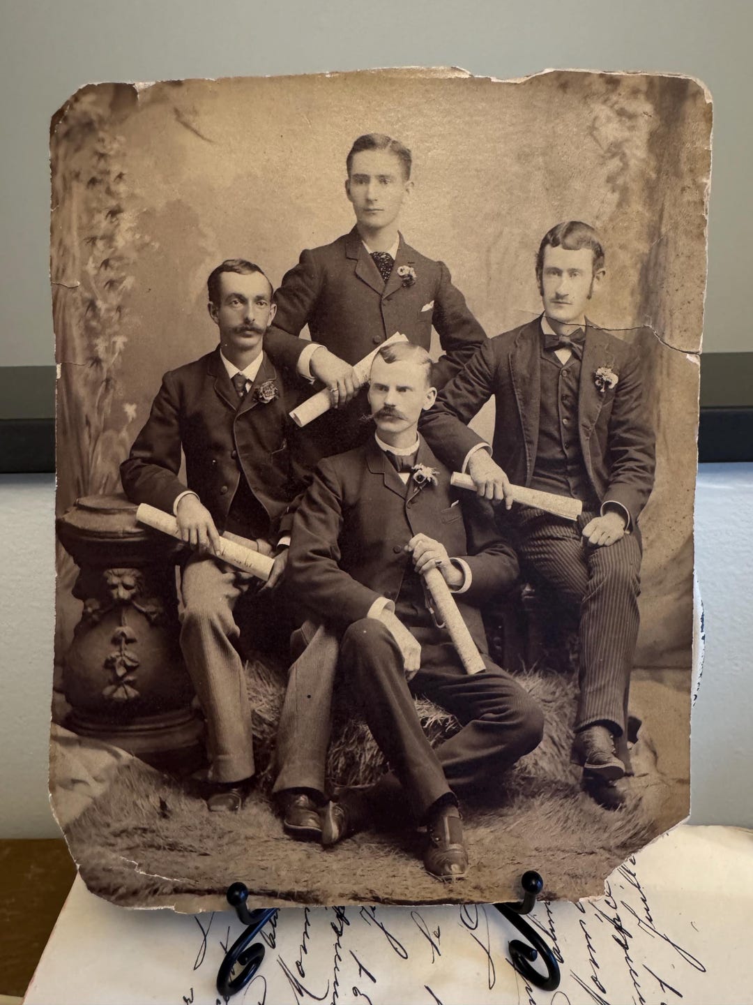Victorian Antique Photo of Male Scholars-chicago 1894 - Etsy