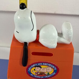 Vintage 1960s Plastic chex Party Mix and Peanuts Coin Bank. - Etsy