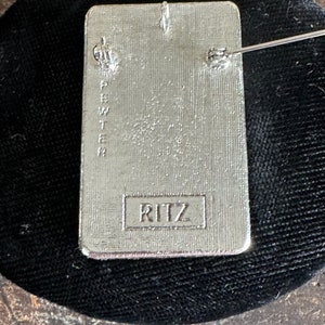 1975 Vintage Charles of the Ritz Signed Art Deco Pendant /brooch Pin - Etsy