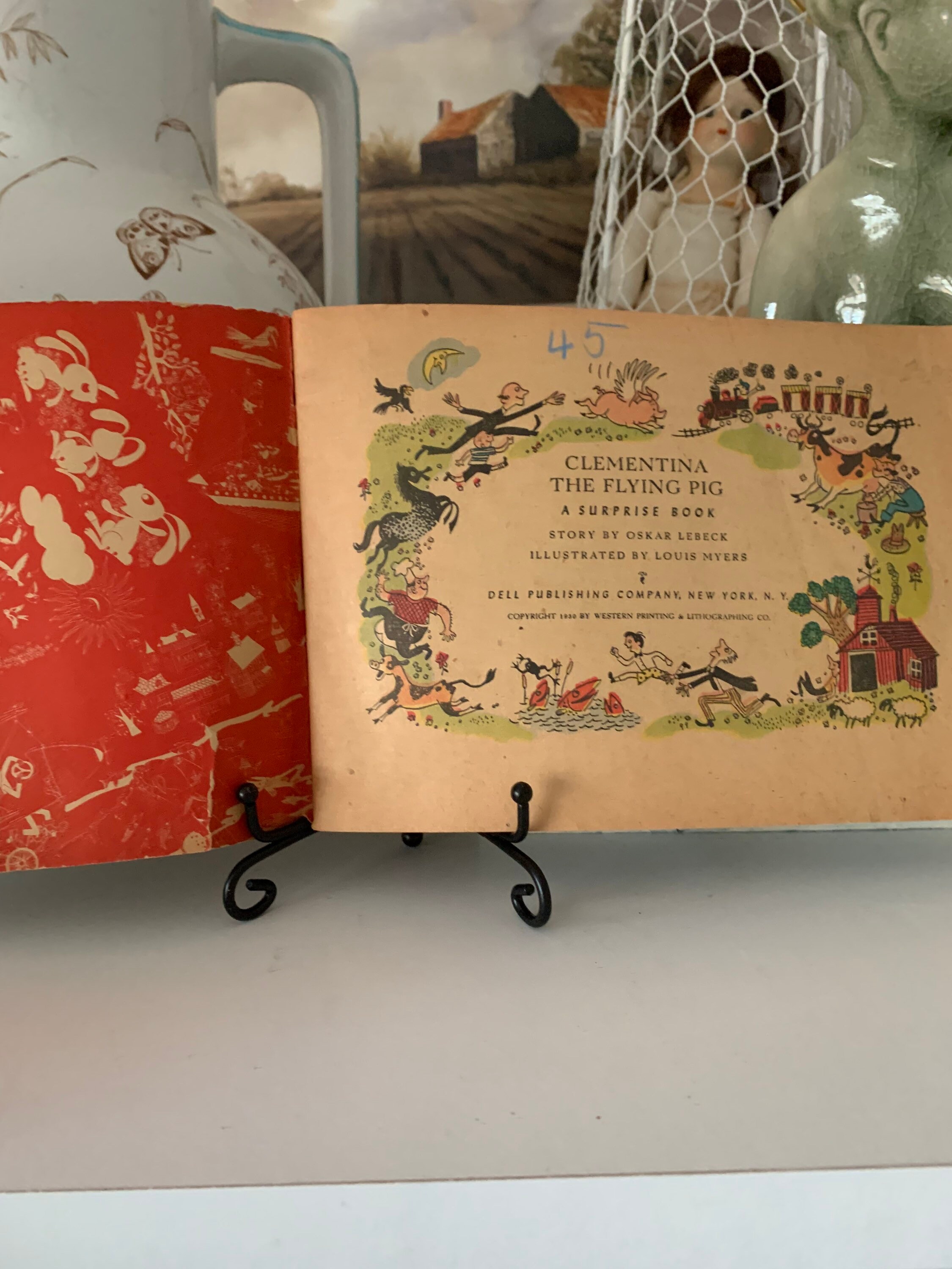 Vintage Children’s Book-clementina the Flying Pig -1st Edition-1930 ...