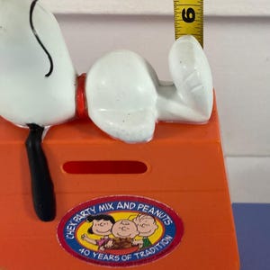 Vintage 1960s Plastic chex Party Mix and Peanuts Coin Bank. - Etsy