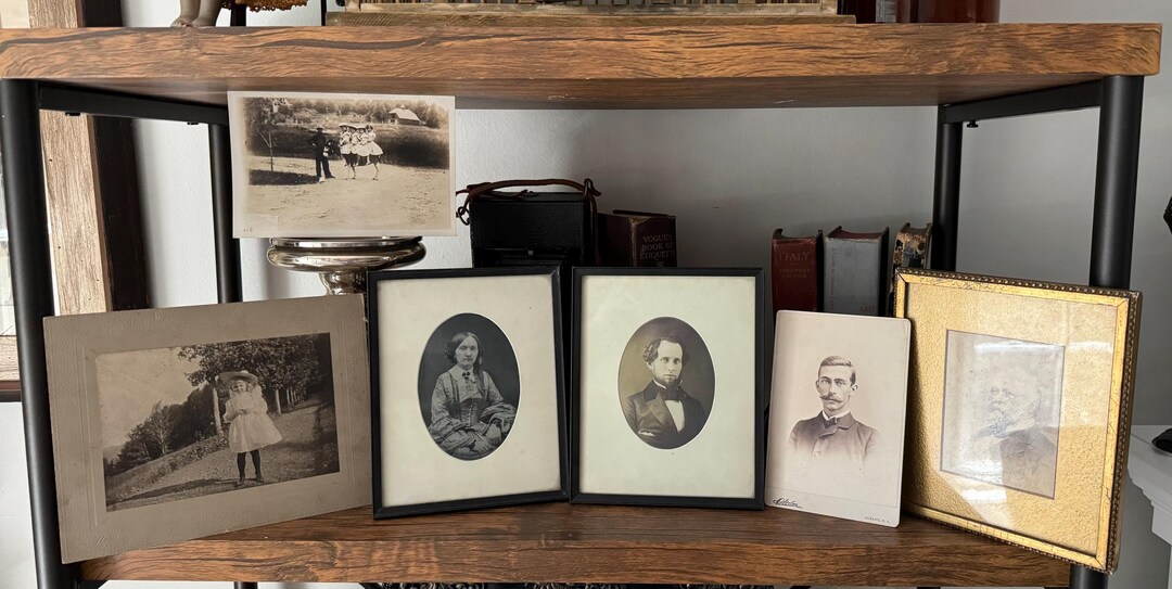 Vintage Antique Lot of 7 Cabinet Cards of the Cabot Gamuky, Albany, NY ...