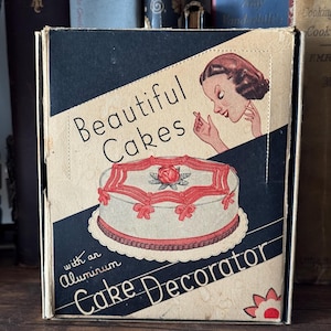 Vintage Cake Decorating Set-1950s - Etsy