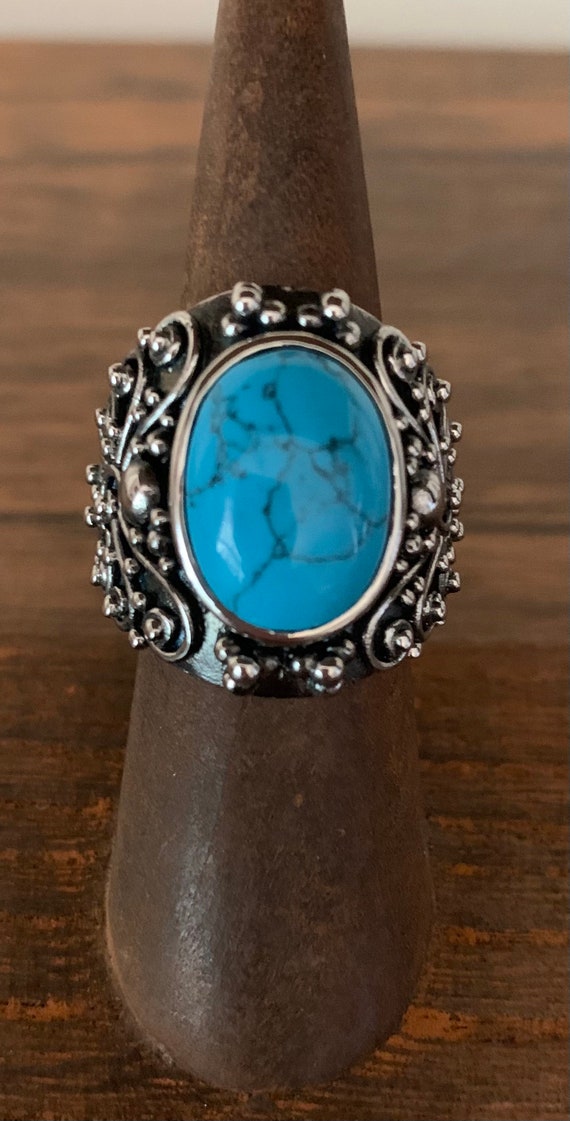 Vintage southwest ring ~ - Gem