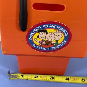 Vintage 1960s Plastic chex Party Mix and Peanuts Coin Bank. - Etsy
