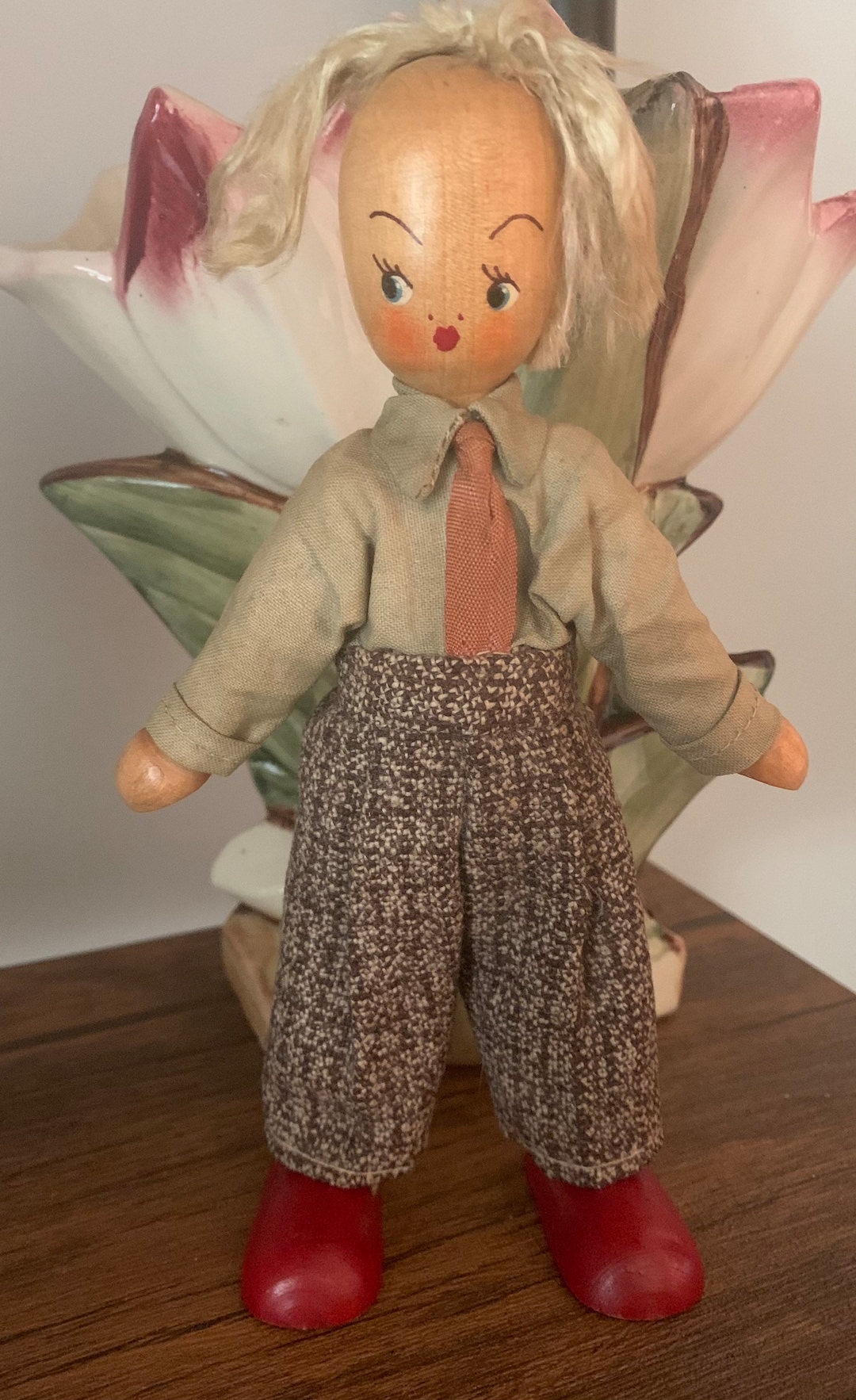 Adorable Vintage Polish Peg Doll - Etsy