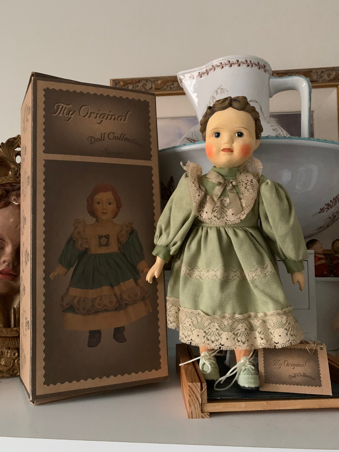 Nos-cracker Barrell Old Country Store Collectable Doll-olivia - Etsy
