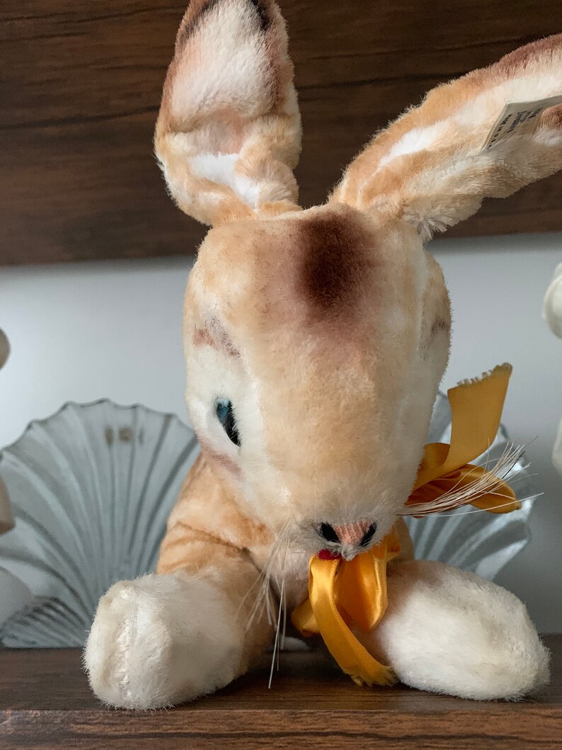 Vintage 1960s Plush Bunny by Character - Etsy