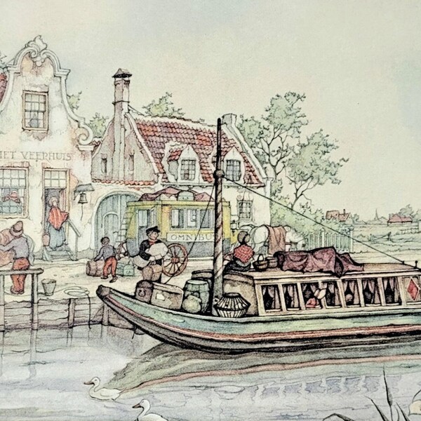Anton Pieck Prints - Etsy