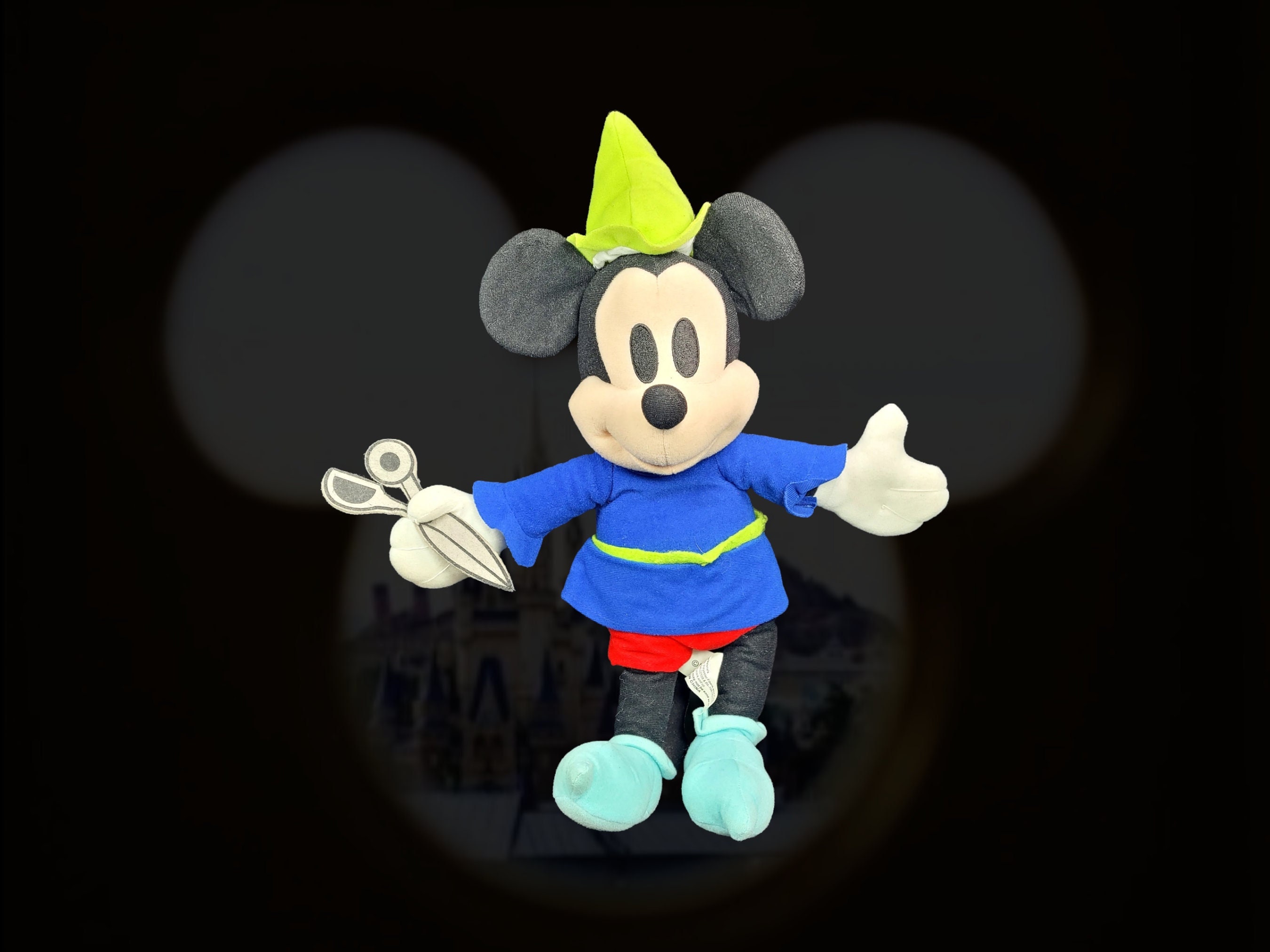 Mickey Mouse Brave Little Tailor Scissors Stuffed Toy Factory - Etsy