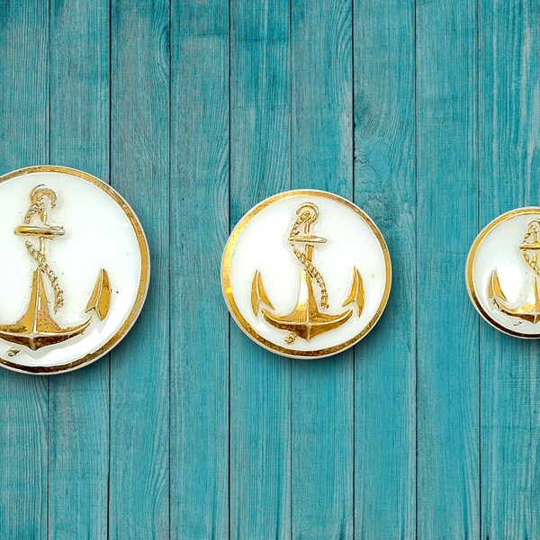 Nautical Buttons - Etsy