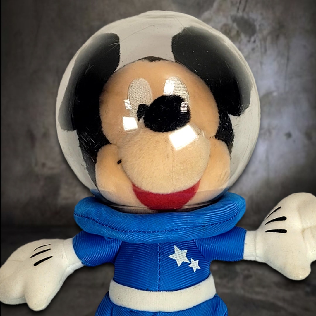 Disney Mickey Mouse Astronaut Vintage Stuffed Animal Plush 10 - Etsy