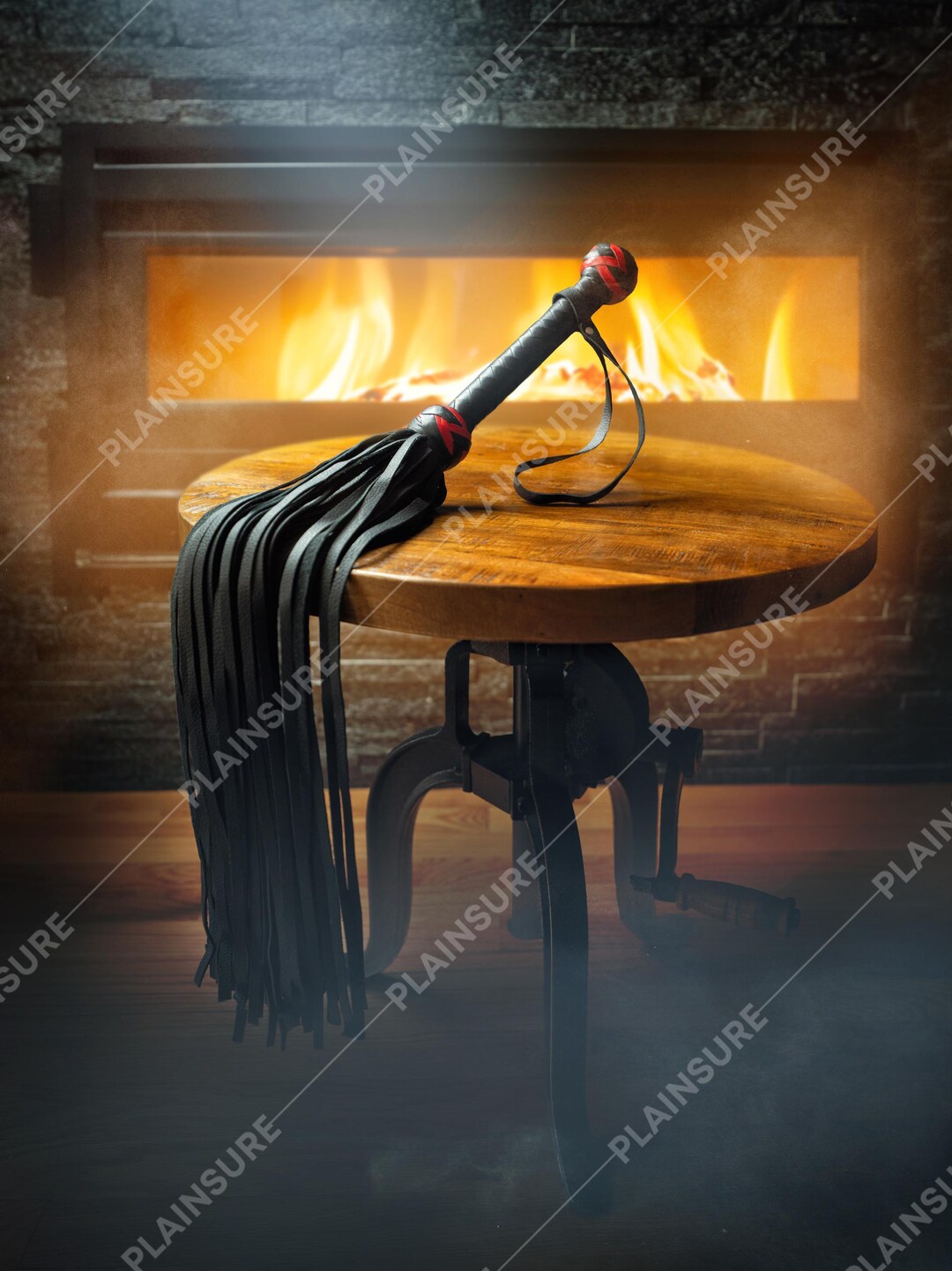 Genuine Leather Flogger Stingy Whip Heavy BDSM Kink Accessory Fetish ...