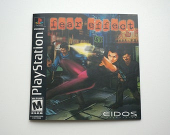 Fear Effect Series PS1 RPG Reproduction Case - Etsy