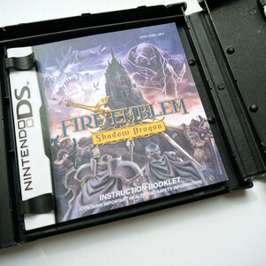 Custom Box and Inset for Ds Game - Fire Emblem - Shadow Dragon - DS ...