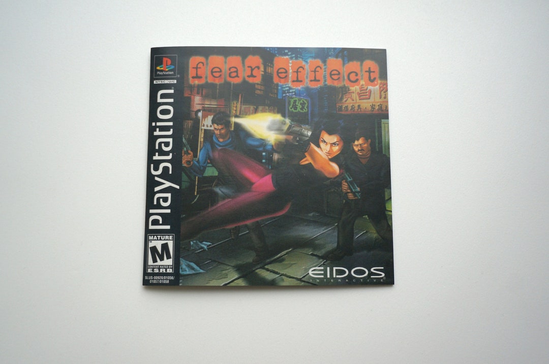 Manual for Retro Games, Ps1, Fear Effect, Action-adventure, Survival ...