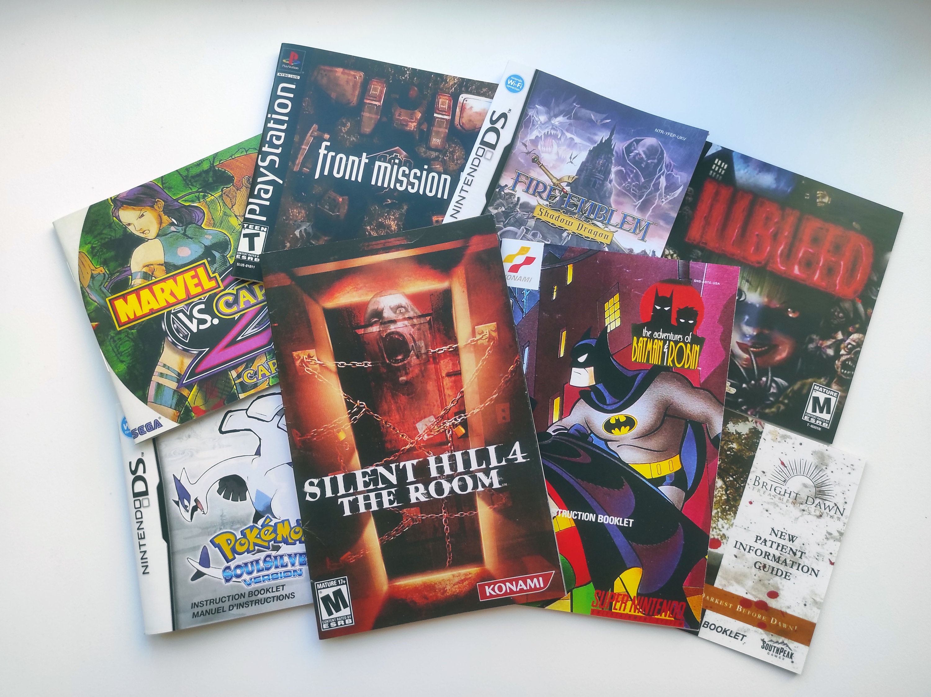 Reproduction of Manual for Retro Games - Etsy