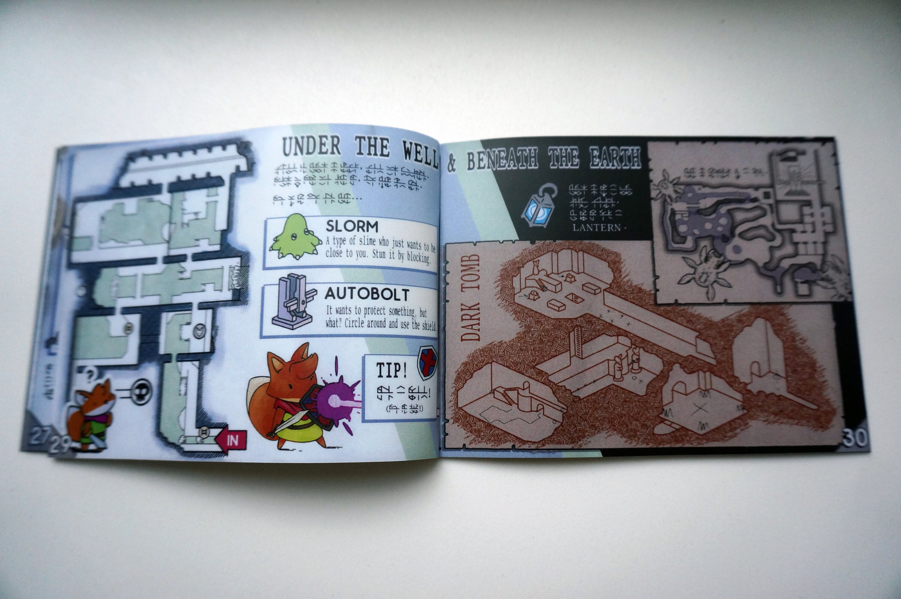 Reproduction of Manual for Retro Games, Tunic, Adventure, Nes, Snes ...