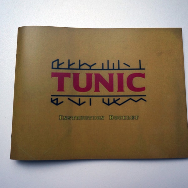Tunic Game Manual - Etsy