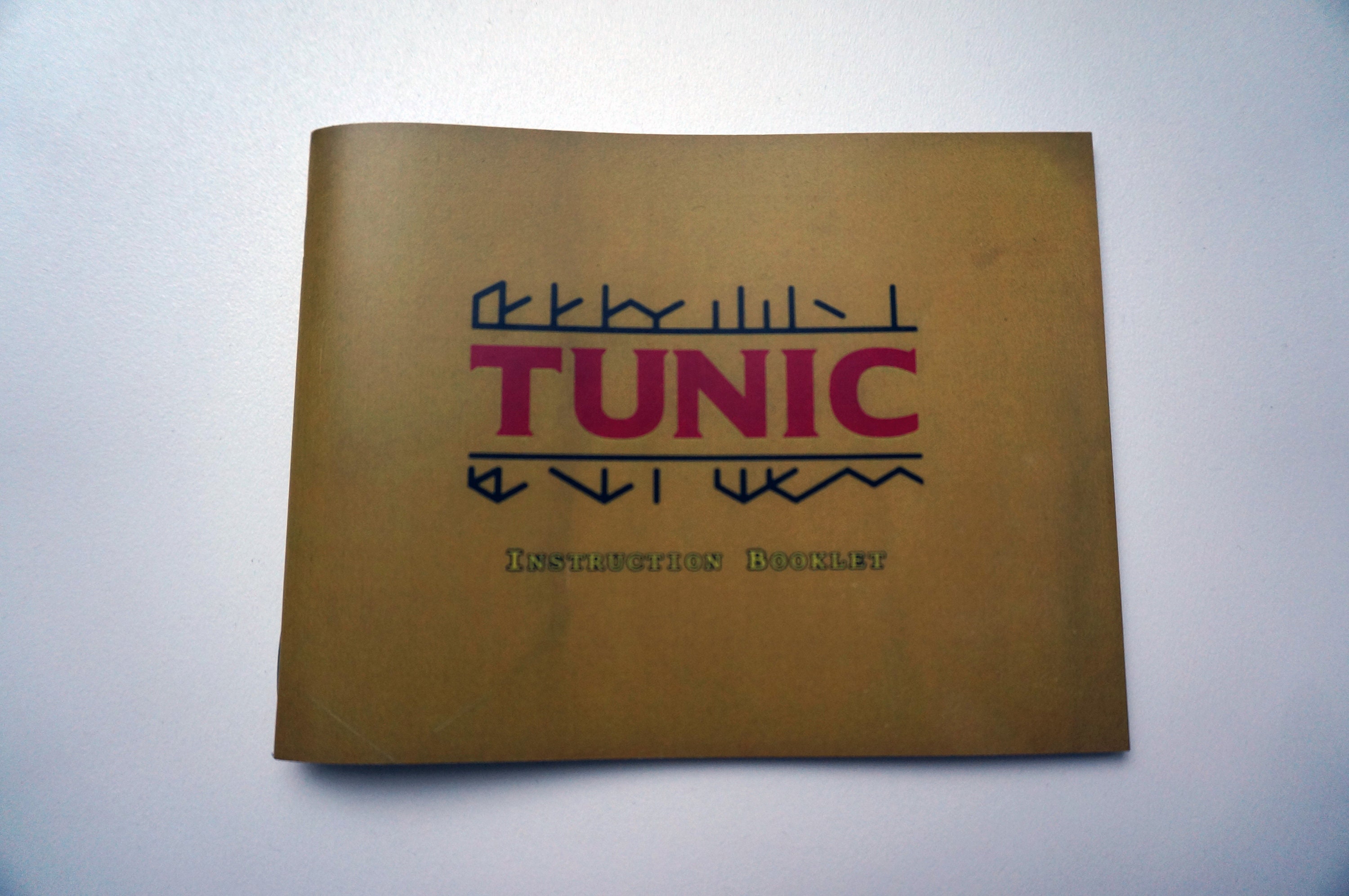 Reproduction of Manual for Retro Games, Tunic, Adventure, Nes, Snes ...
