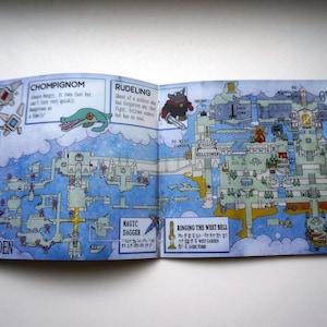 Reproduction of Manual for Retro Games, Tunic, Adventure, Nes, Snes ...
