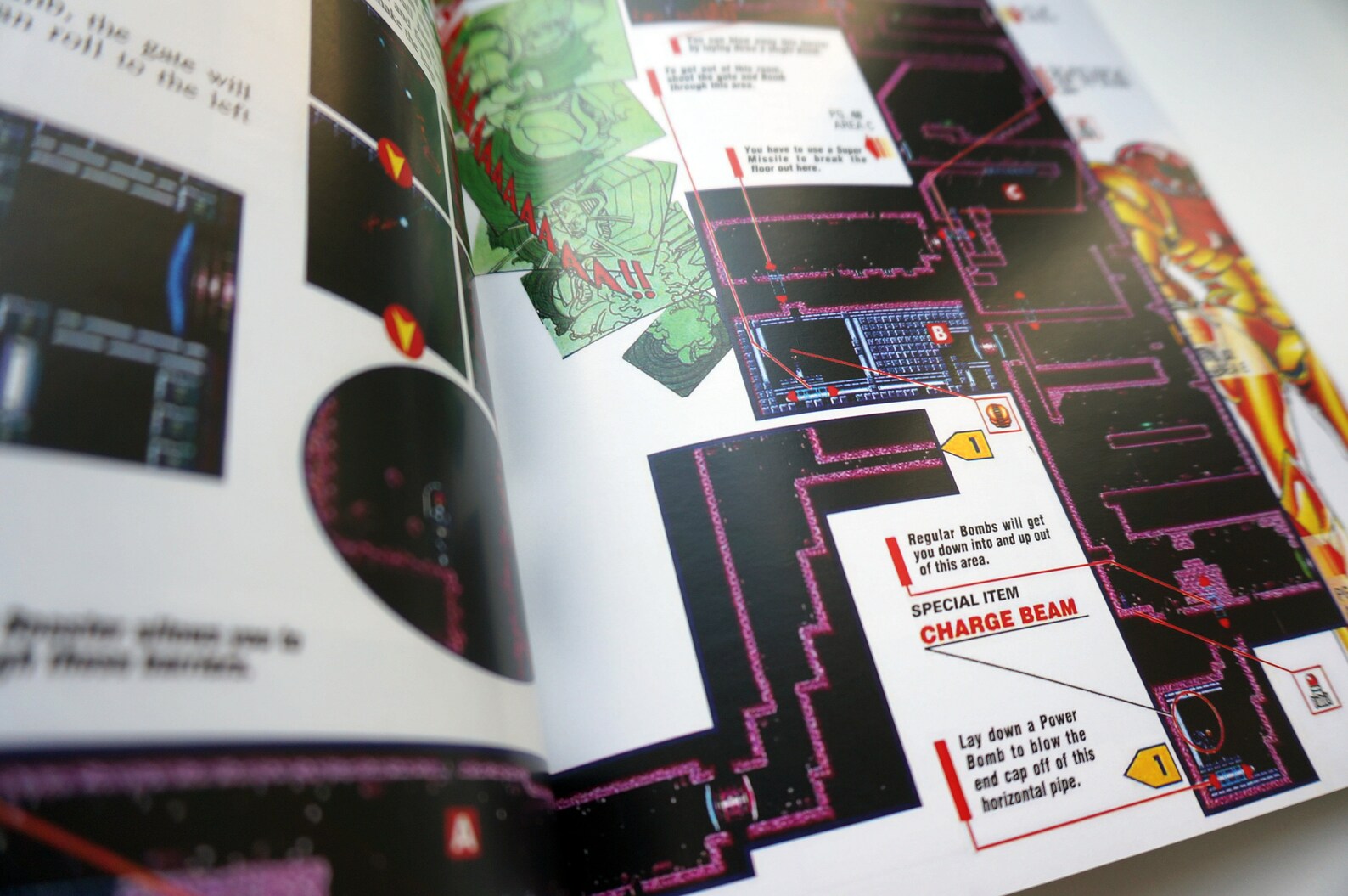 Handmade Reproduction for SNES Guide Super Metroid - Etsy