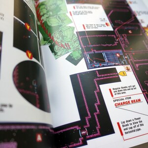 Handmade Reproduction for SNES Guide, Super Metroid, Player's Guide ...