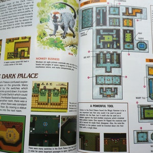 Handmade Reproduction for SNES Guide, Link to the Past, Zelda, Handmade ...