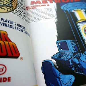 Handmade Reproduction for SNES Guide, Super Metroid, Player's Guide ...