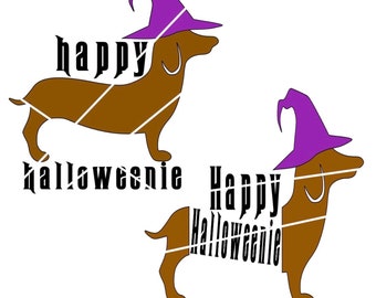 Happy Halloweenie Png | Etsy