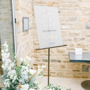 Wedding Welcome Sign, Welcome Sign, Wedding Sign - Etsy UK