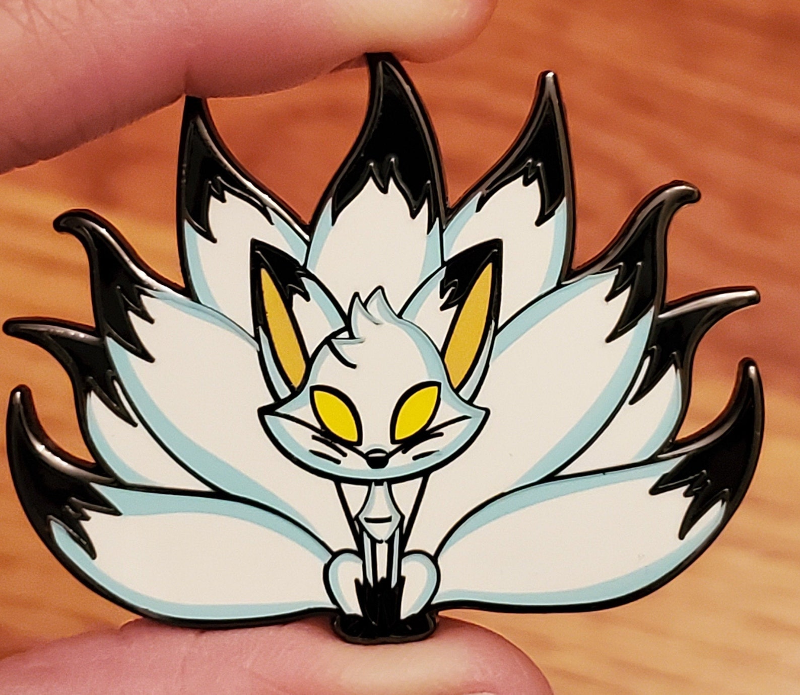 1st Edition Screen Print Kitsune Named Lotus | Etsy