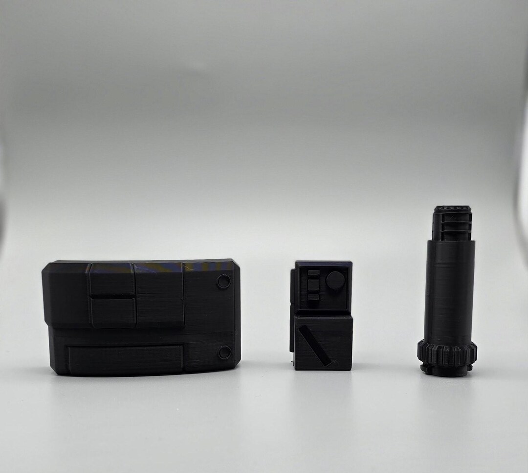 Mando the Armorer 3D Printed Belt Piece's - Etsy