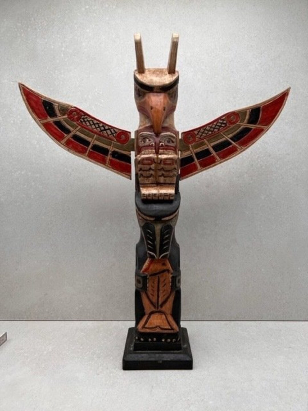 Large Wooden Totem Wood Bali Indonesia - Etsy